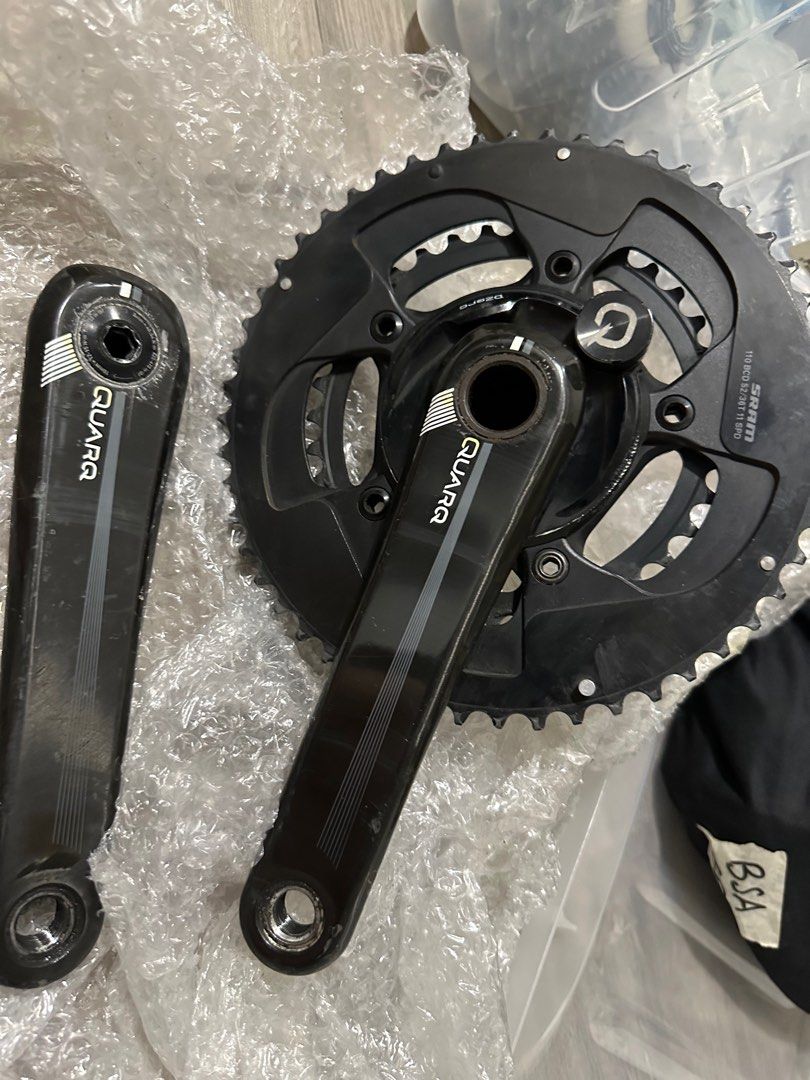 Quarq GXP crankset 172.5 52/36, Sports Equipment, Bicycles & Parts ...