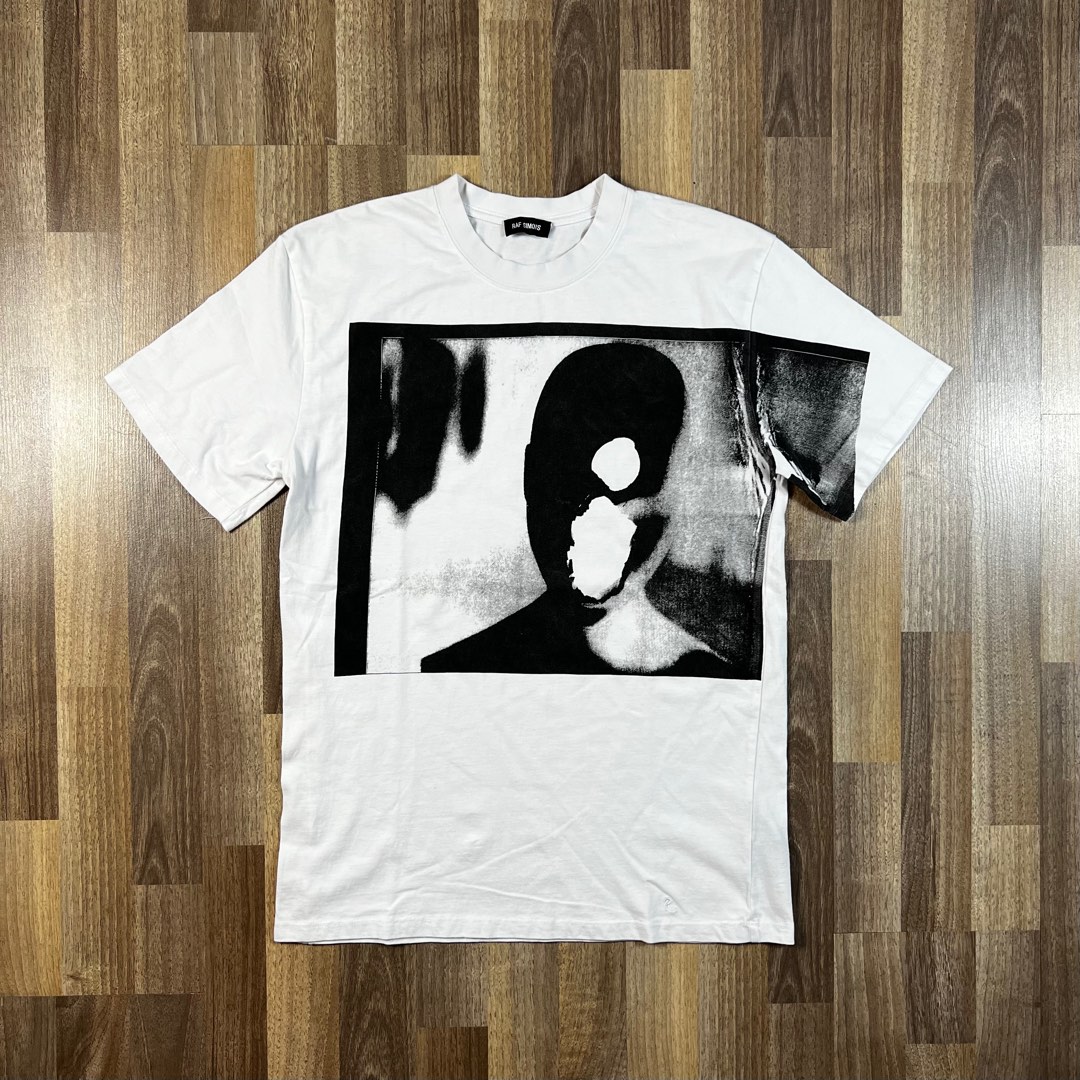 RAF simons abstract head tee on Carousell