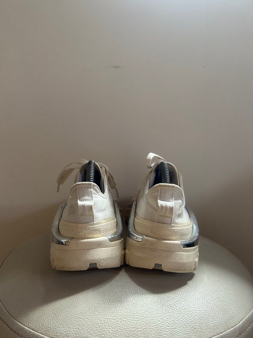 Raf Simons Adidas Detroit Runners Chalk White, Men's Fashion, Footwear ...