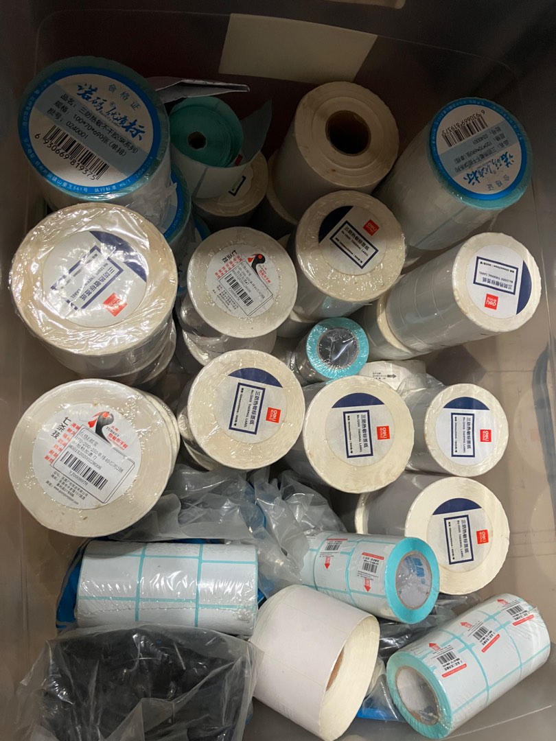 Random Labels (Misc sizes), Hobbies & Toys, Stationery & Craft, Craft ...