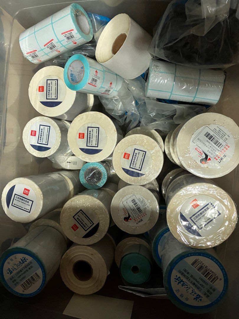 Random Labels (Misc sizes), Hobbies & Toys, Stationery & Craft, Craft ...