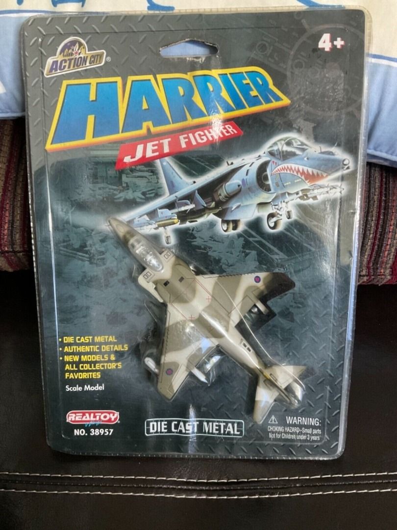 REAL TOY HARRIER XY 738 FIGHTER 1/100 DIE-CAST MODEL AIRCRAFT FIGHTER ...