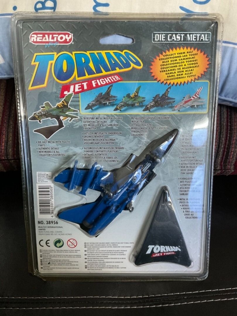 REAL TOY TORNADO JET FIGHTER 1/100 DIE-CAST MODEL AIRCRAFT FIGHTER NO ...