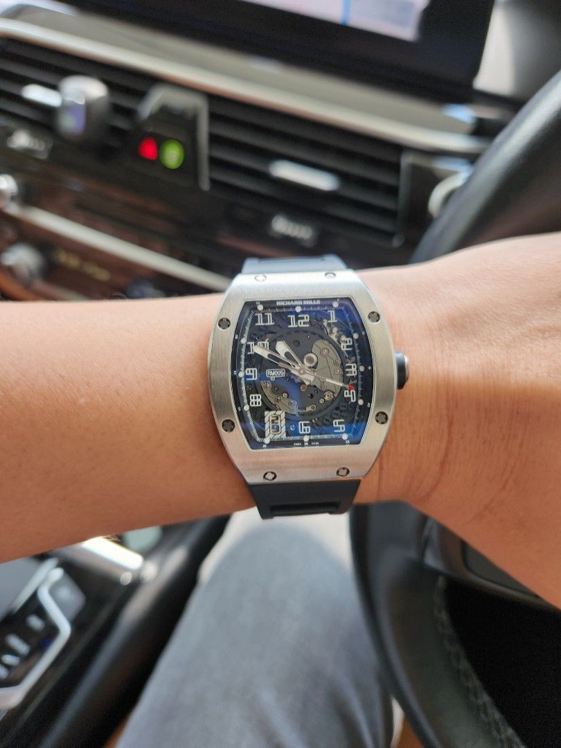 Richard Mille RM005 TI Titanium, Luxury, Watches on Carousell