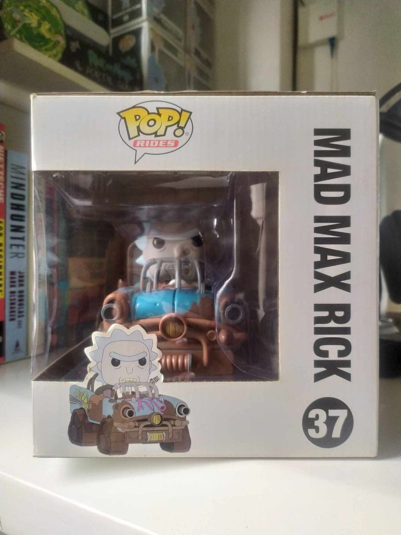 Rick & Morty Funko Pop 37: Mad Max Rick, Hobbies & Toys, Toys & Games ...