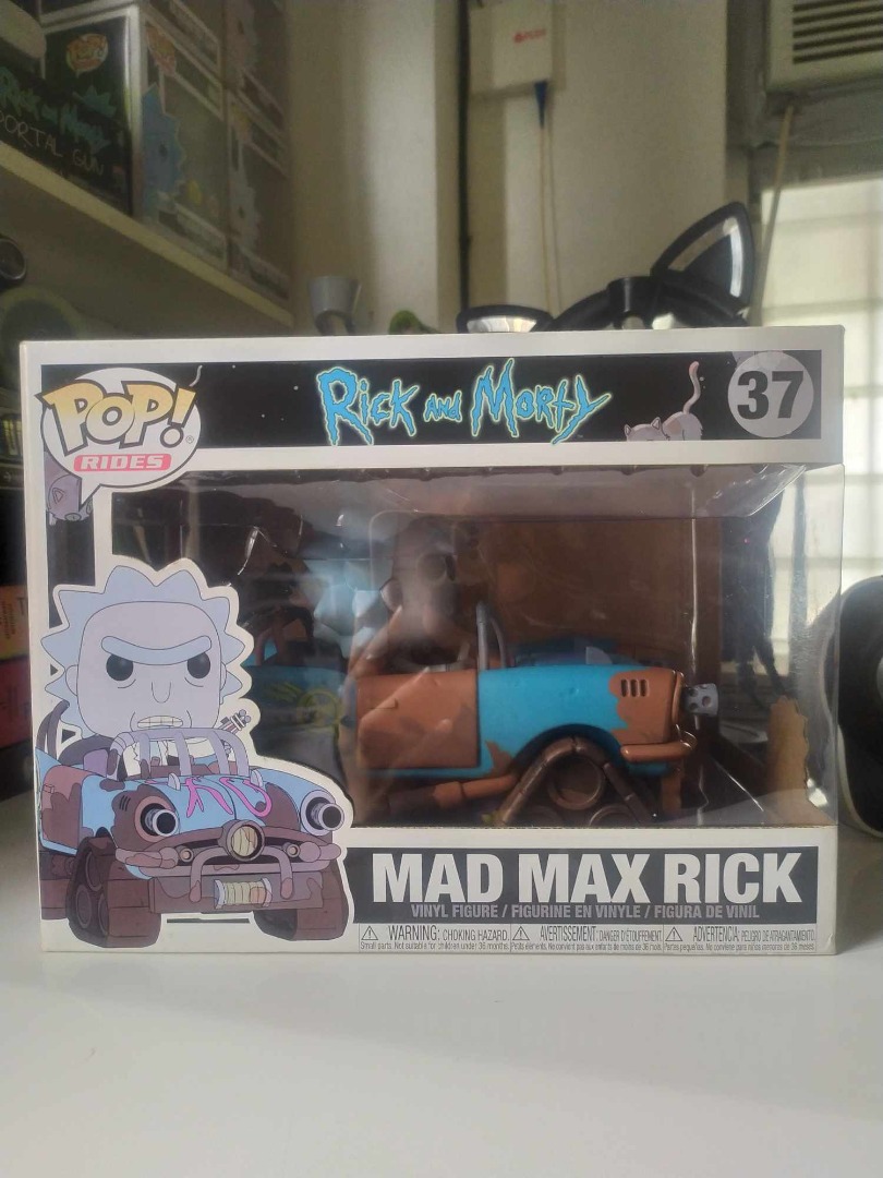 Rick & Morty Funko Pop 37: Mad Max Rick, Hobbies & Toys, Toys & Games ...