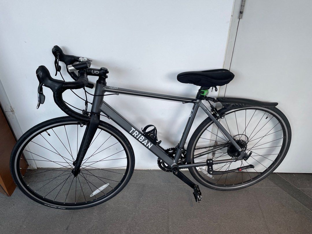 Road bike Triban RC120 Medium, Sports Equipment, Bicycles & Parts, Bicycles on Carousell