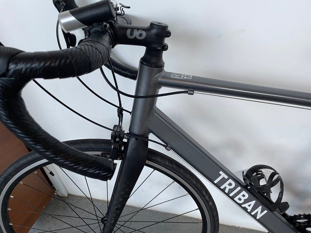 Road bike Triban RC120 Medium, Sports Equipment, Bicycles & Parts ...