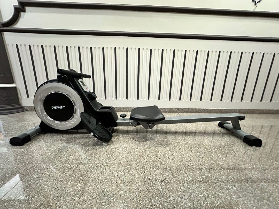Rowing Machine (OneTwoFit), Sports Equipment, Exercise & Fitness ...