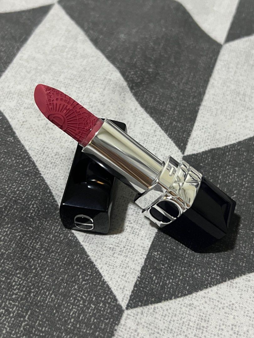 Rouge Dior Velvet Lipstick in Midnight Rose Velvet, Beauty & Personal ...