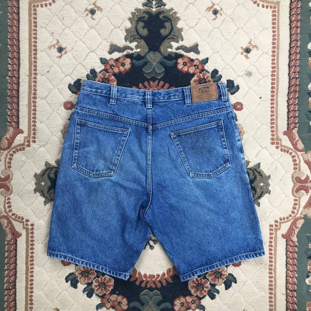 Route 66 Jorts, Men's Fashion, Bottoms, Shorts on Carousell