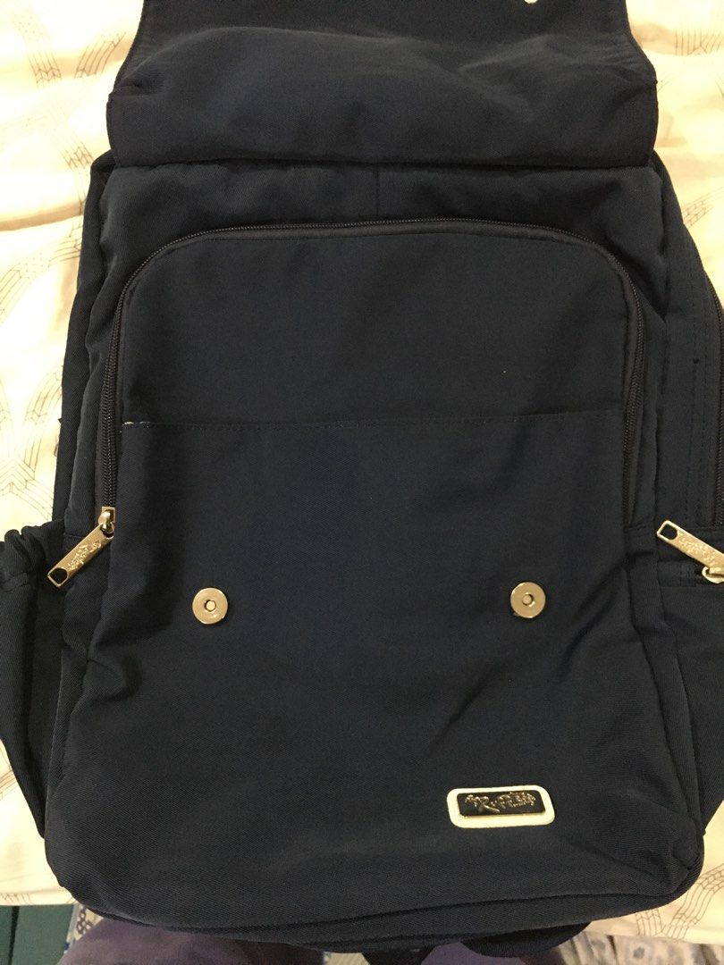 Ruffles Bag with Laptop and USB Compartment on the side, Women's ...