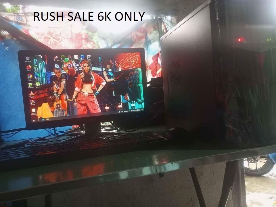 RUSH RUSH GAMING PC 6K ONLY, Computers & Tech, Desktops on Carousell