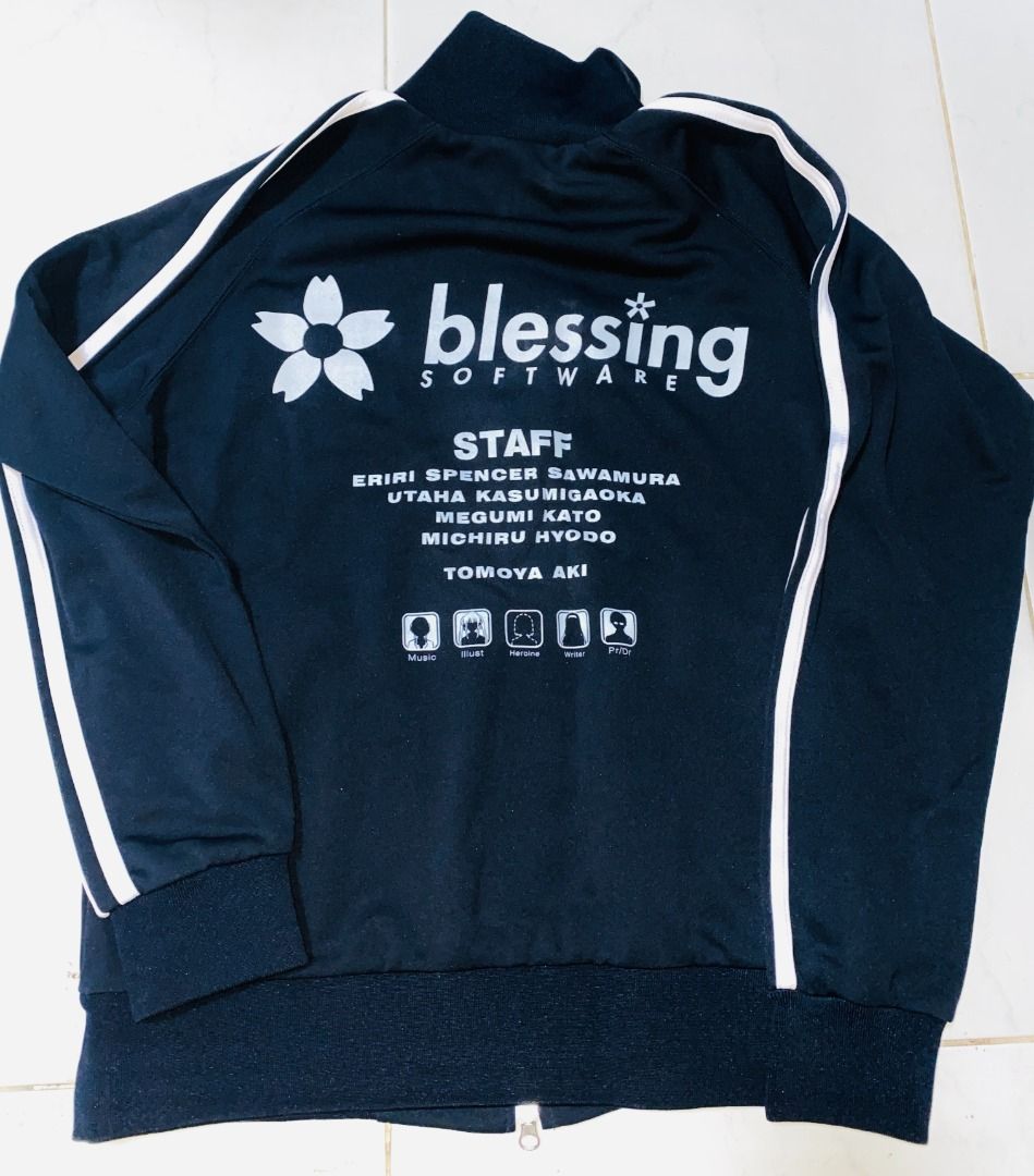 Saekano Blessing Software Jersey Jacket - Authentic Cospa Apparel on Carousell