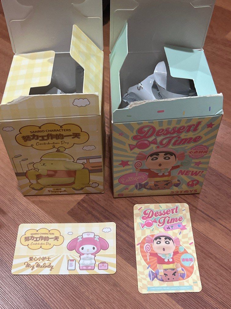 Sanrio / Crayon Shin Chan La Bi Xiao Xin Popmart Toy Toy 52Toys ...