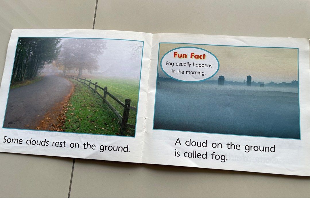 Scholastic book: A cloudy day, Hobbies & Toys, Books & Magazines ...