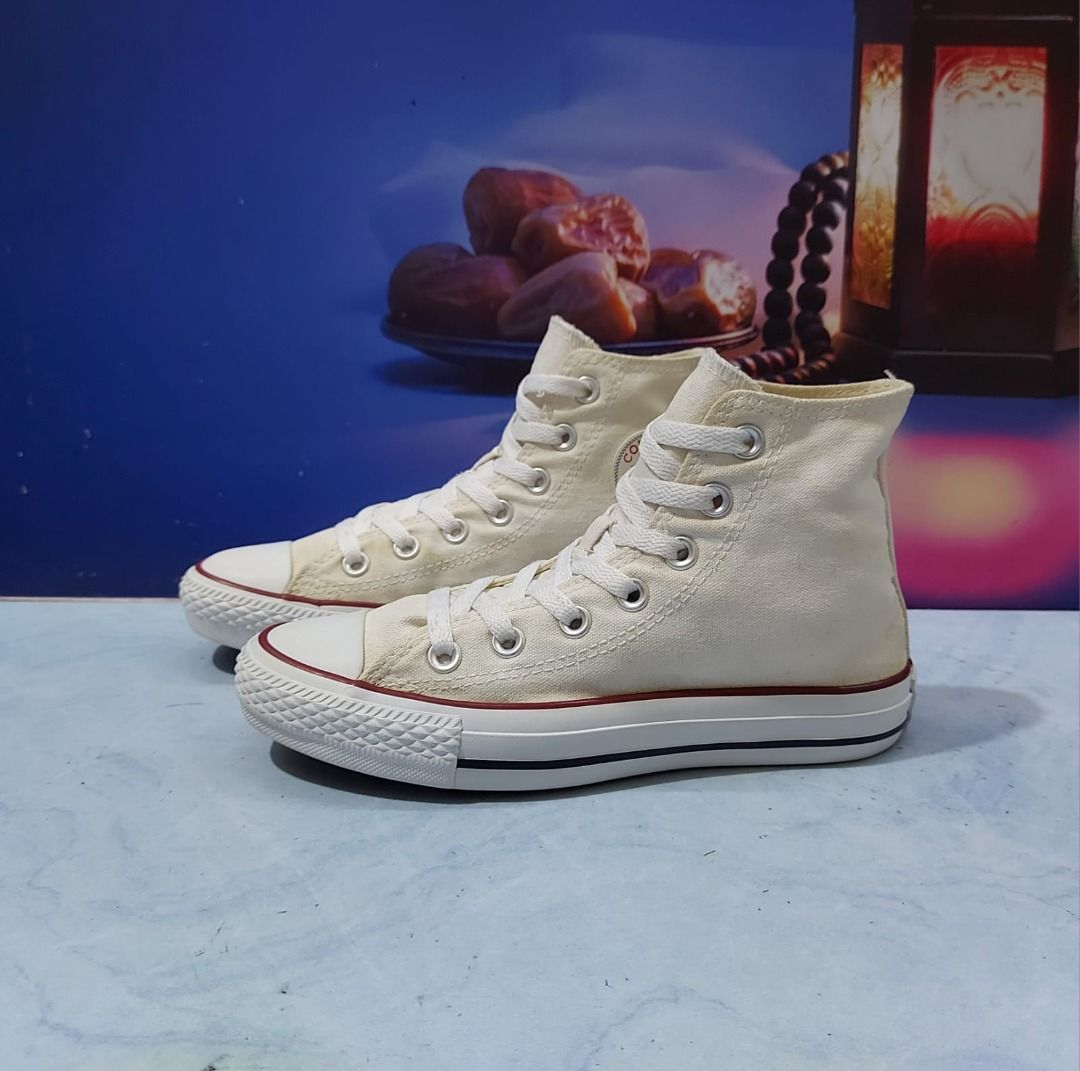 Sepatu Converse 101009 Chuck 70s High White Size 35, Fesyen Wanita ...