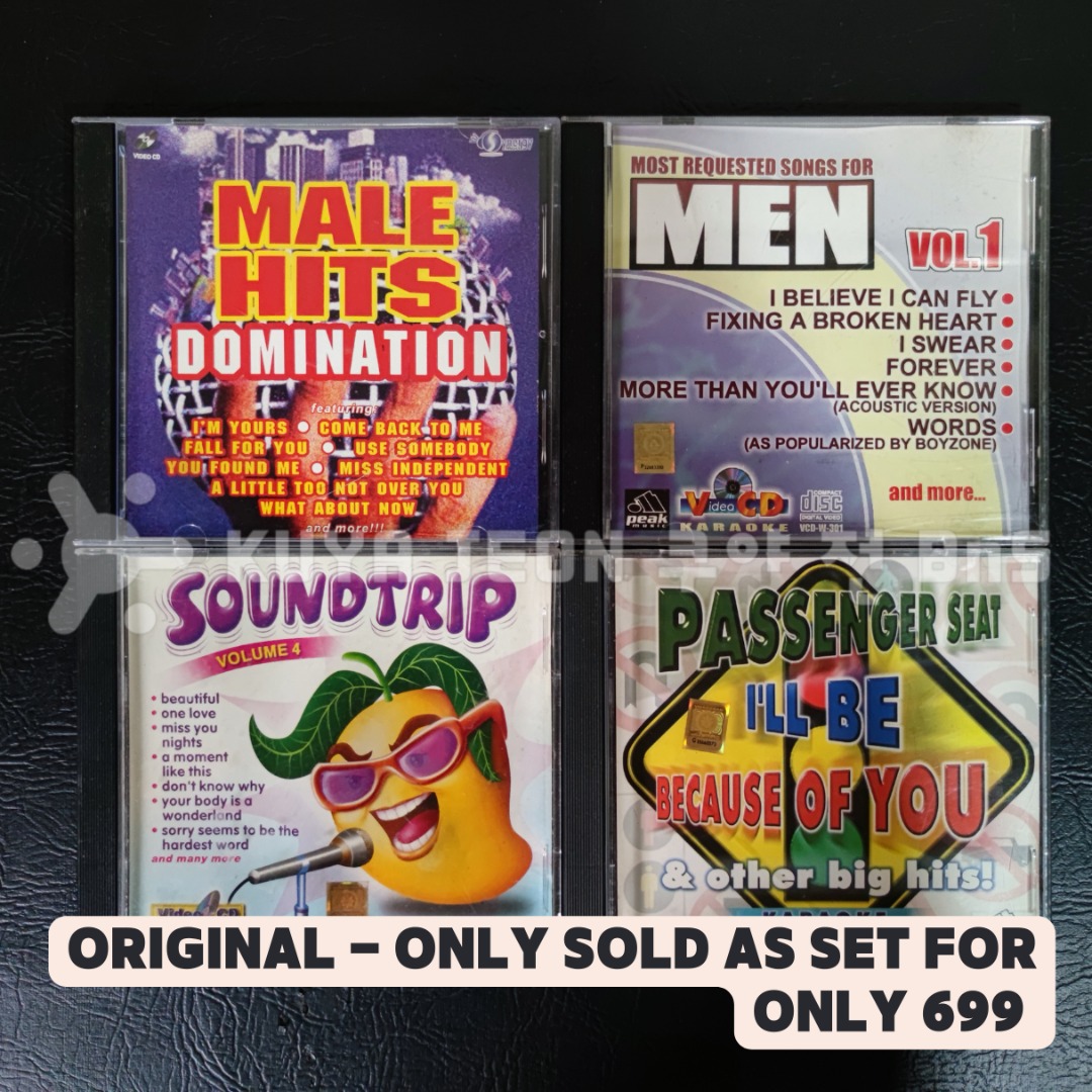 *SET* Original KTV VCDs, Hobbies & Toys, Music & Media, CDs & DVDs on ...