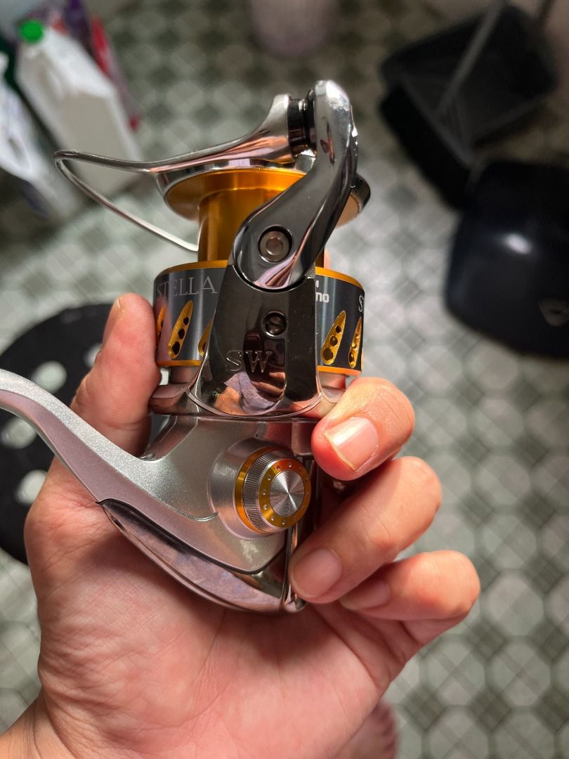 Shimano Stella SW 5000 HG Spinning Reel, Sports Equipment, Fishing on ...