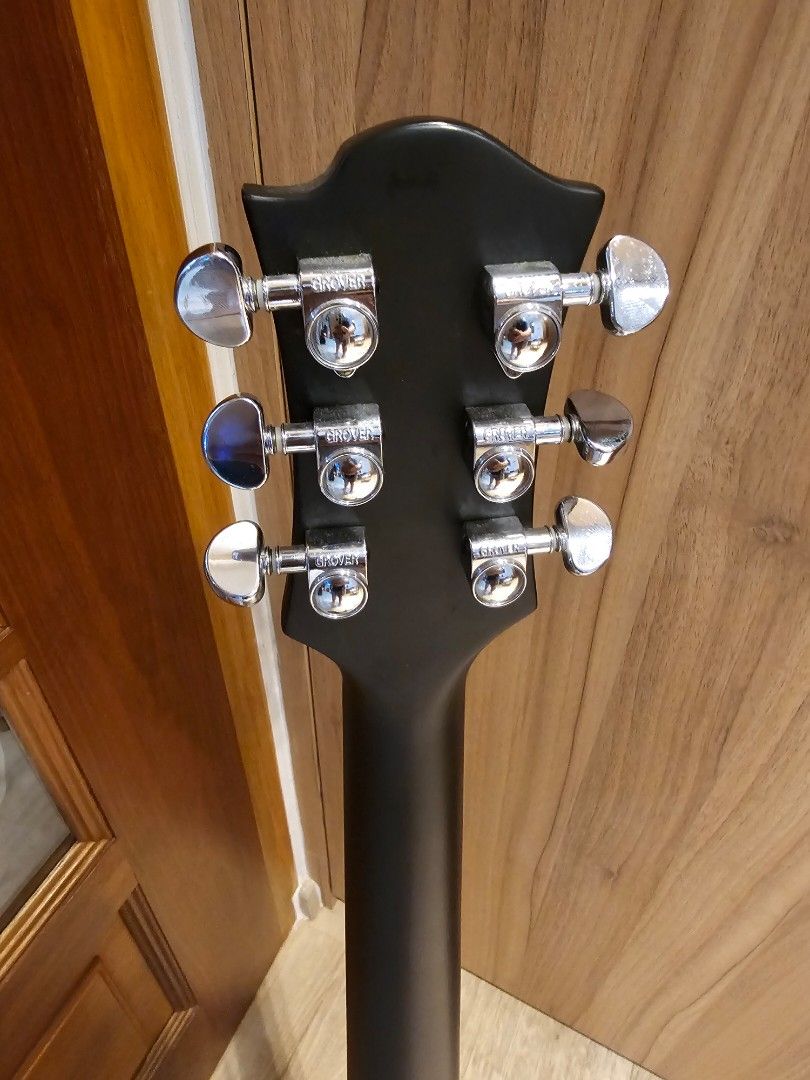 Shine SG electric guitar (Black), Hobbies & Toys, Music & Media ...