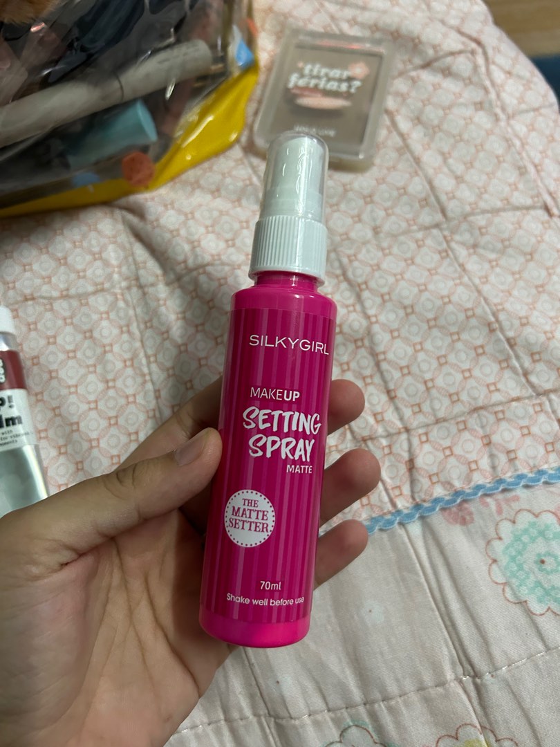 SILKYGIRL SETTING SPRAY MATTE, Beauty & Personal Care, Face, Makeup on ...
