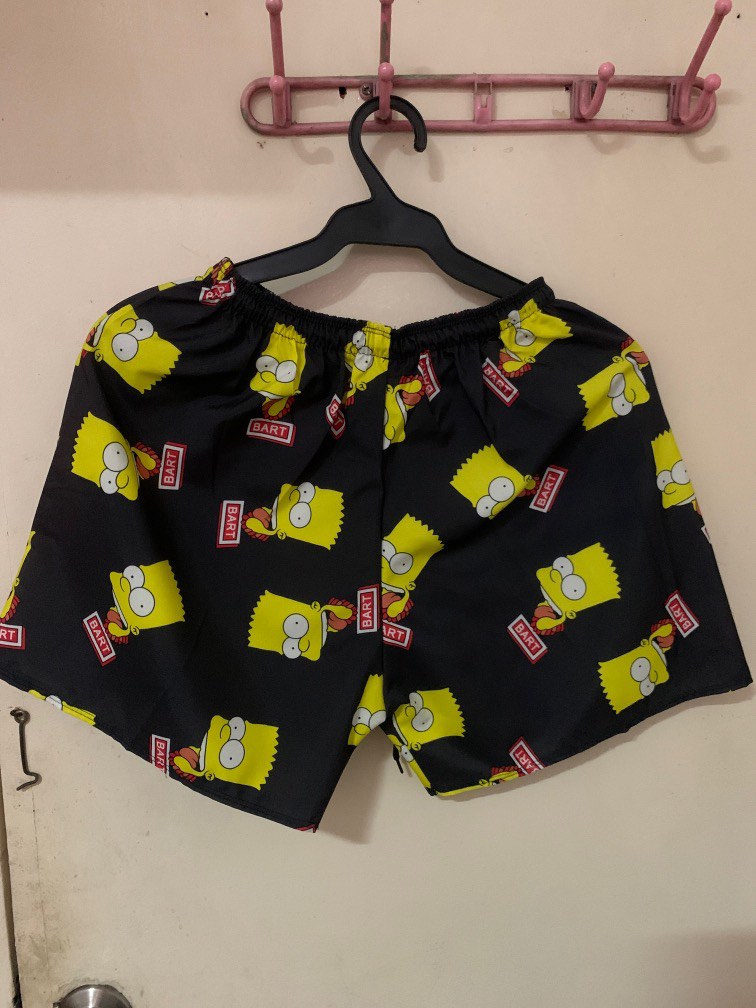 Simpsons Short, Men's Fashion, Bottoms, Shorts on Carousell