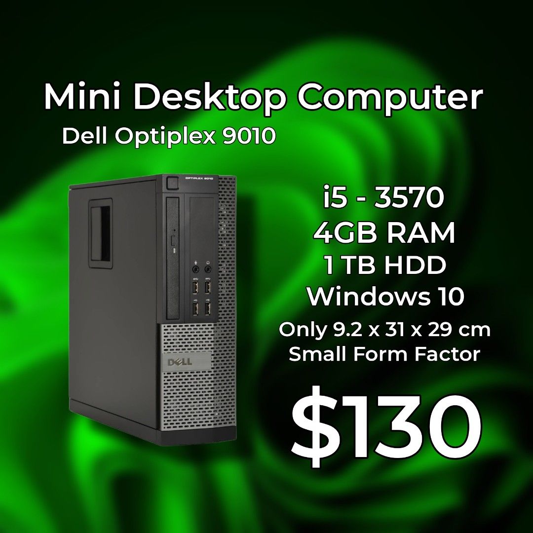 Small Footprint Mini Desktop PC, Computers & Tech, Desktops on Carousell