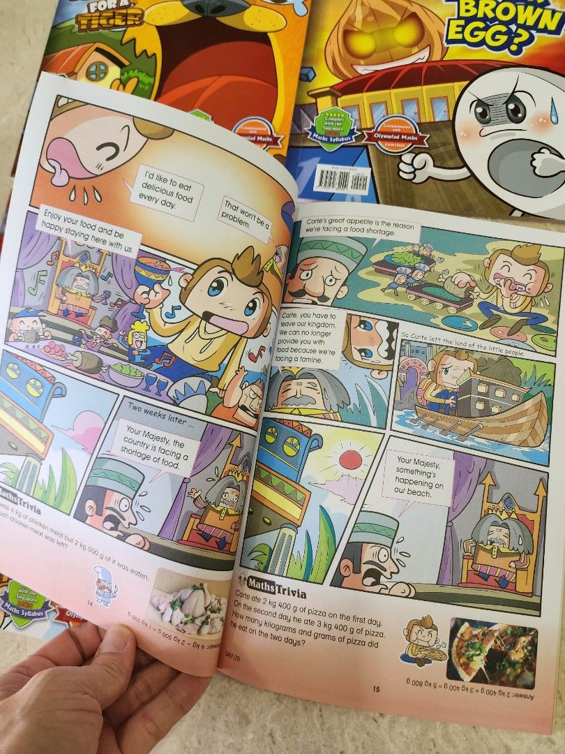 Smart mathematicians comic children book, Hobbies & Toys, Books ...