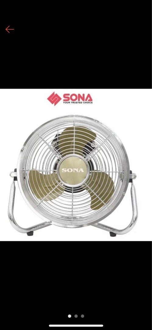 Sona table fan, Furniture & Home Living, Lighting & Fans, Fans on Carousell