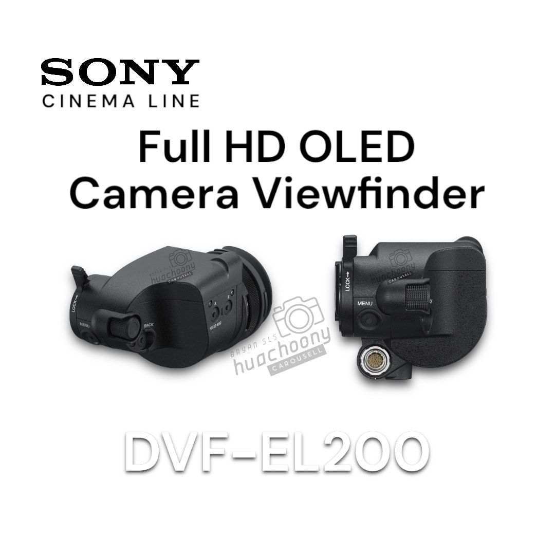 SONY FULL HD OLED camera Viewfinder DVF-EL200, Photography, Photography Accessories, Other ...