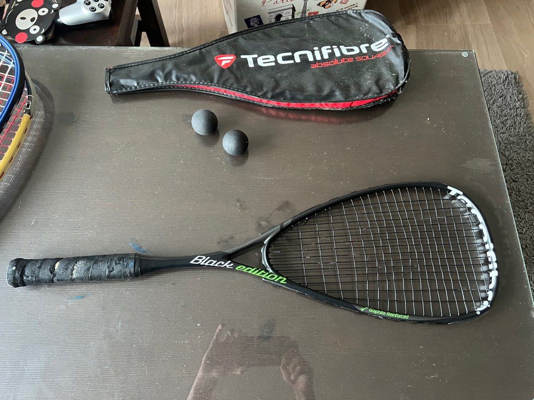 Squash Rackets bundle with 2 balls, Sports Equipment, Sports & Games ...