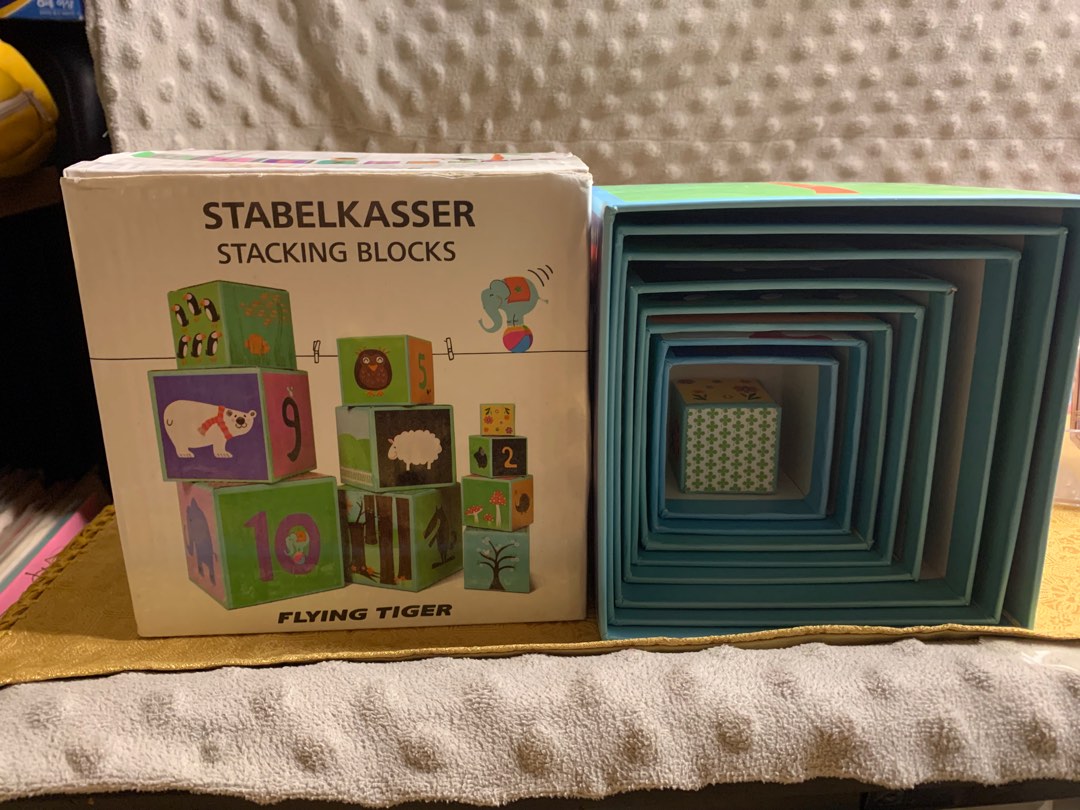 Stackable blocks, Hobbies & Toys, Toys & Games on Carousell