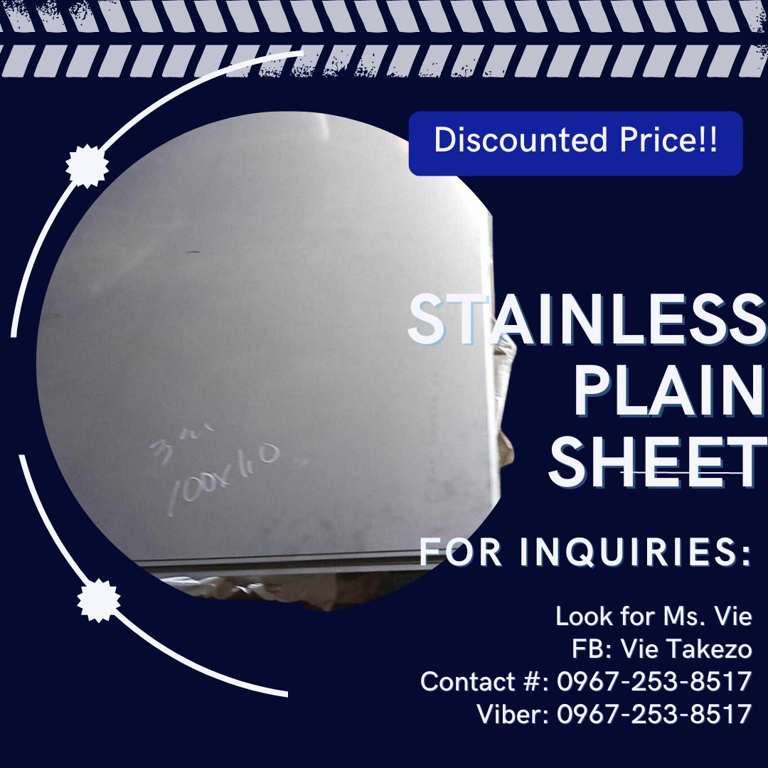STAINLESS PLAIN SHEET, Commercial & Industrial, Industrial Equipment on ...