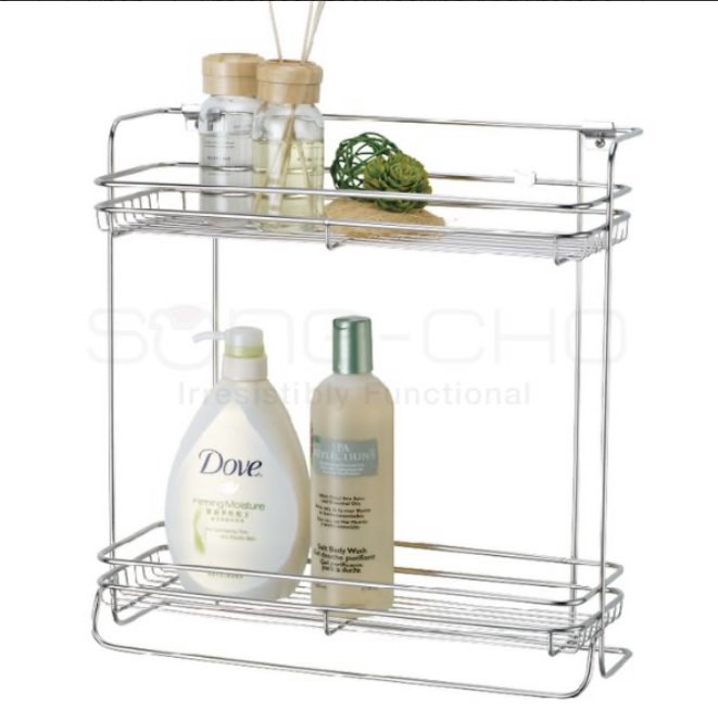 Stainless Steel Two-Tier Multipurpose Rack, Furniture & Home Living ...
