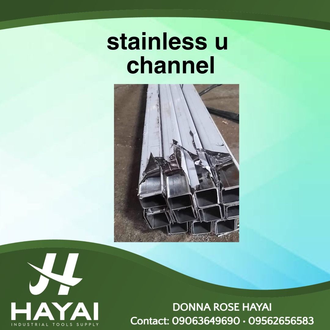 stainless u channel, Commercial & Industrial, Construction Tools ...