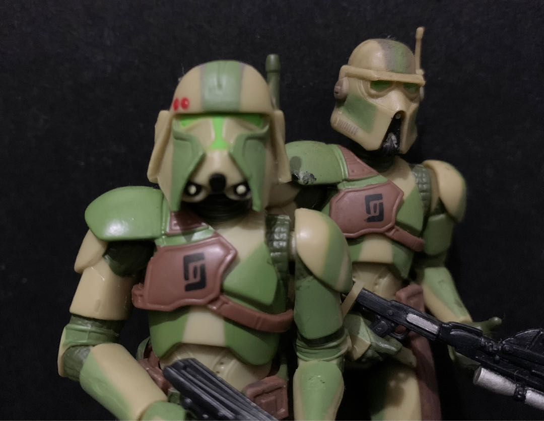 Star Wars Hasbro Clone Wars 30th Anniversary Assault Squad Kashyyyk AT ...