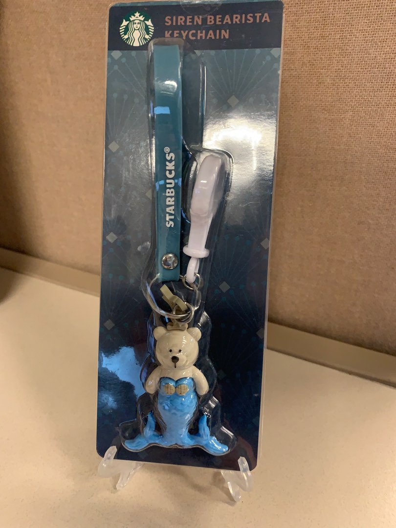 Starbucks Siren Bearista Keychain, Hobbies & Toys, Memorabilia & Collectibles, Fan Merchandise ...