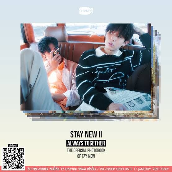 stay new ii - the official photobook of taynew tay tawan new thitipoom ...