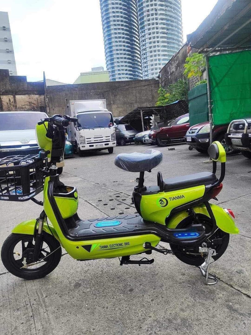SUPER TIANMA UPGRADED Version 2 ELECTRIC BIKE WITH PEDAL (DIGITAL GAUGE ...