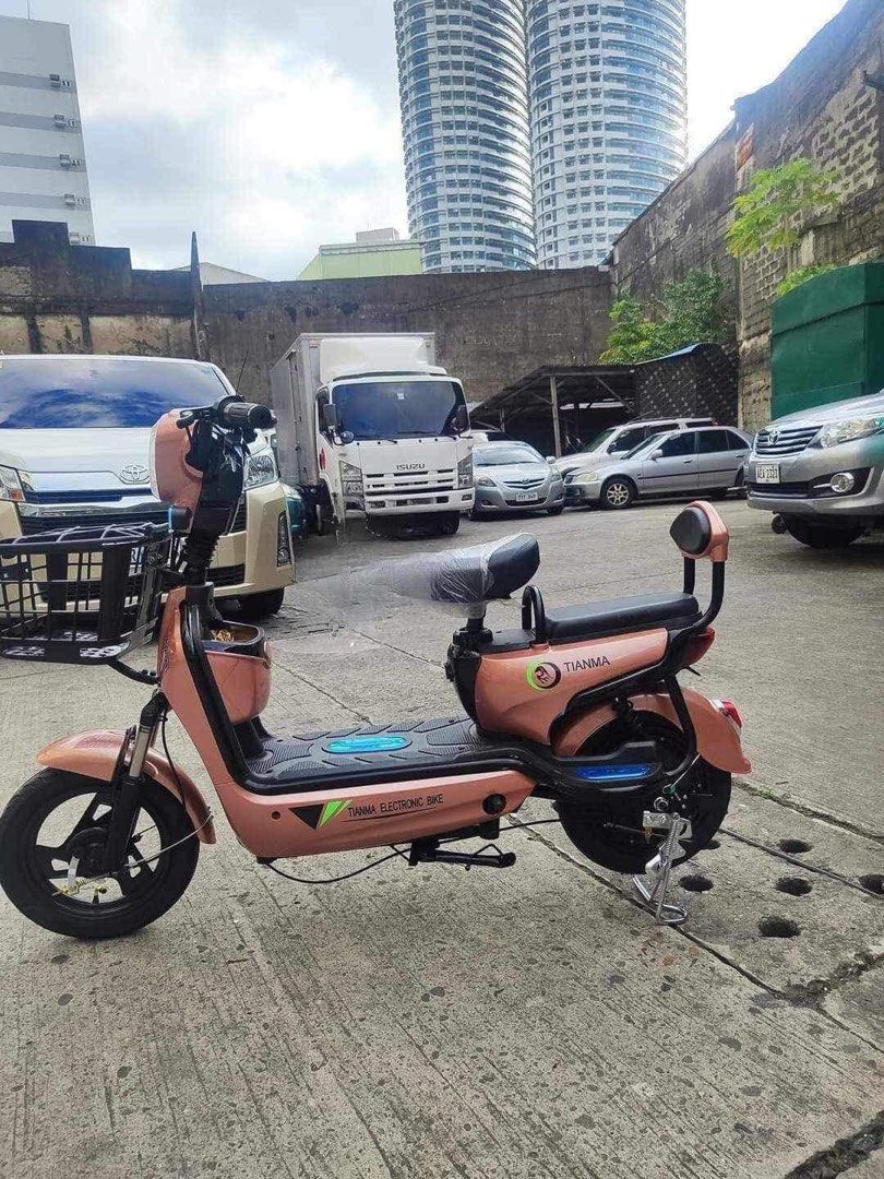 SUPER TIANMA UPGRADED Version 2 ELECTRIC BIKE WITH PEDAL (DIGITAL GAUGE ...