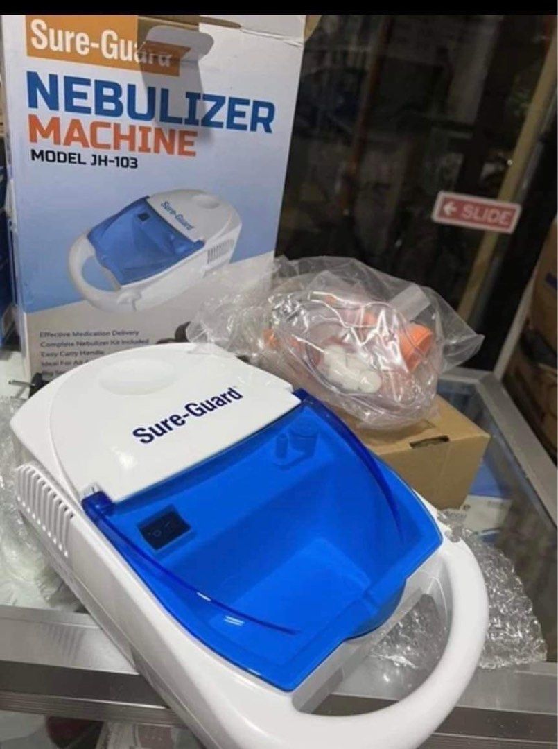 Sure-Guard Nebulizer Machine, Health & Nutrition, Medical Supplies ...