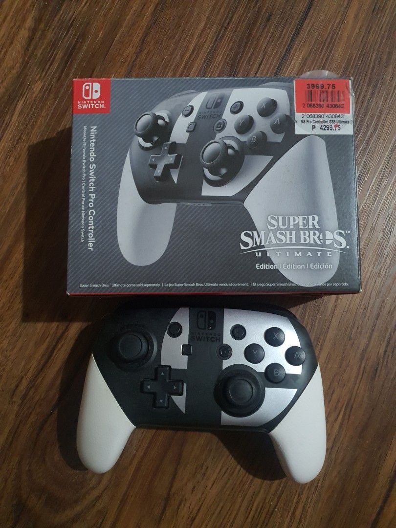 Switch procon ORIG SSBU edition, Video Gaming, Video Game Consoles ...