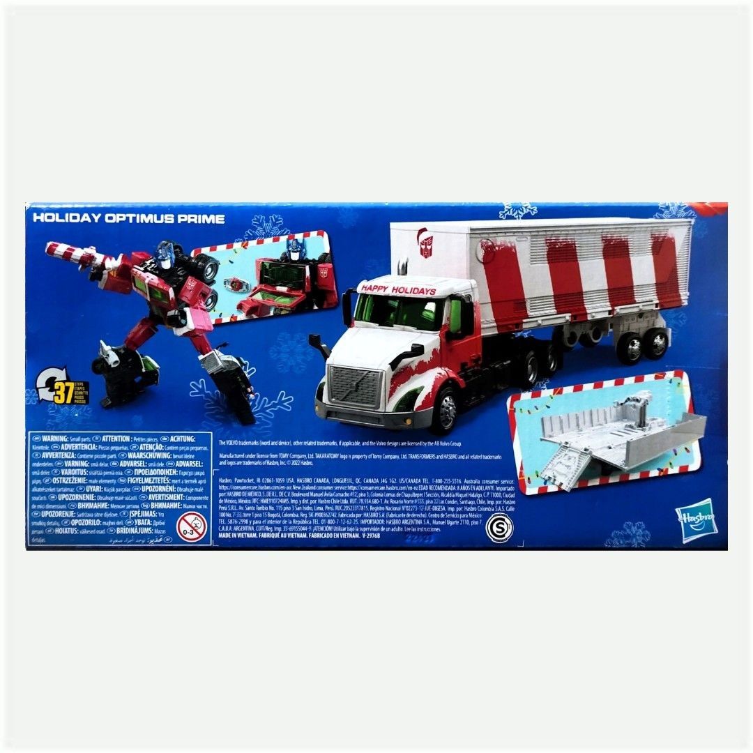 TAKARA TOMY TRANSFORMERS GENERATIONS HOLIDAY OPTIMUS PRIME VNR AUTOBOT ...