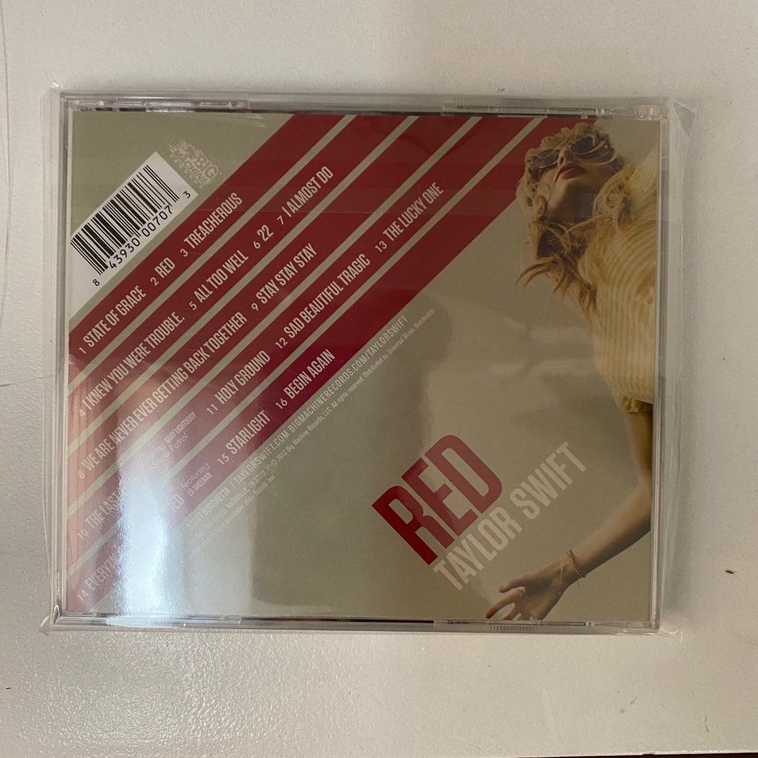 Taylor Swift Red on Carousell