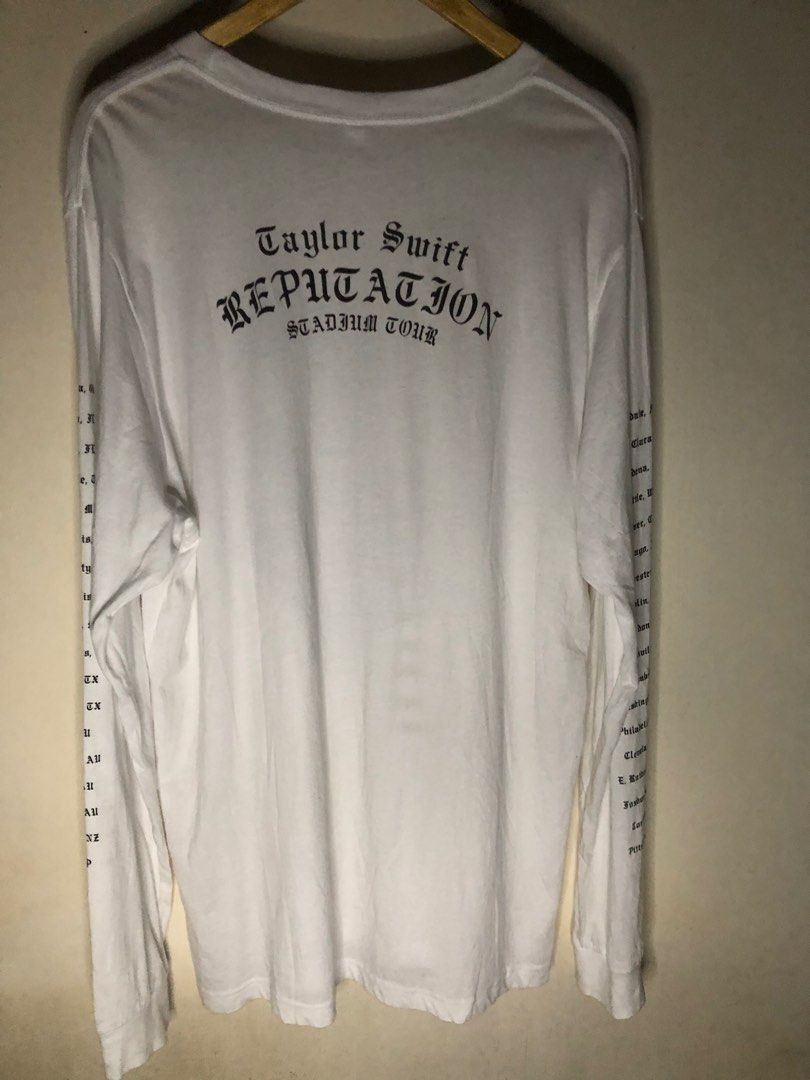 Taylor Swift Reputation tour merch, Women's Fashion, Tops, Longsleeves ...