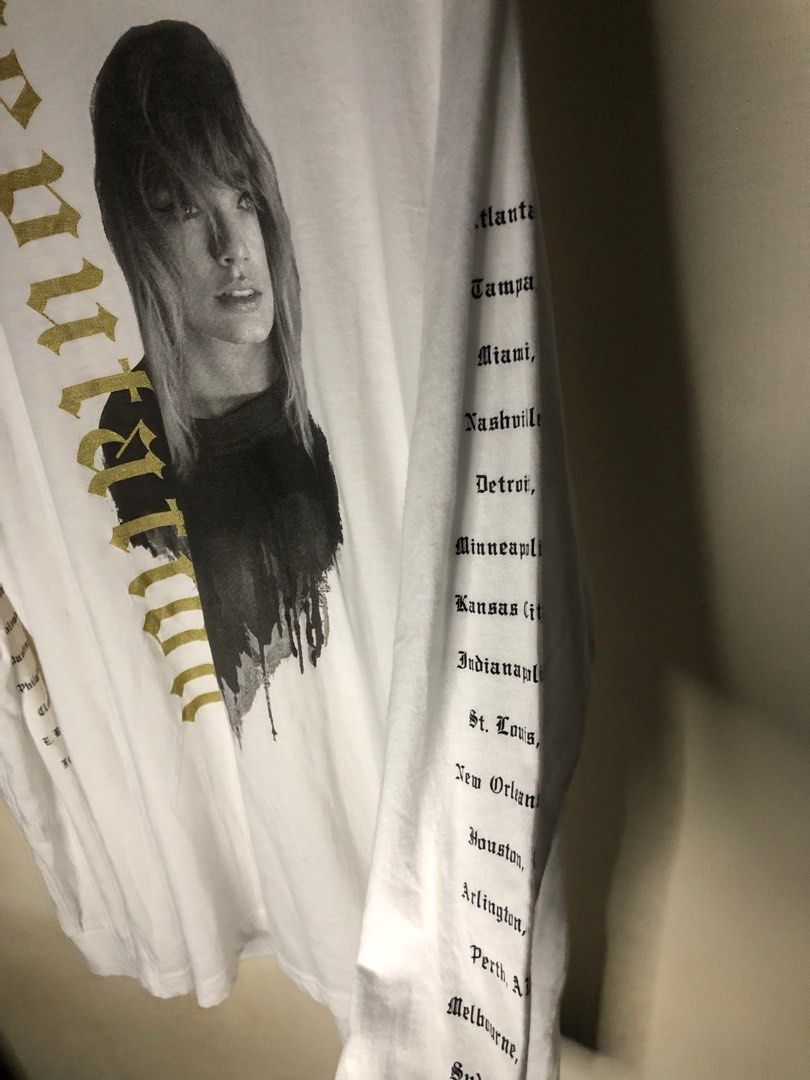 Taylor Swift Reputation tour merch, Women's Fashion, Tops, Longsleeves ...
