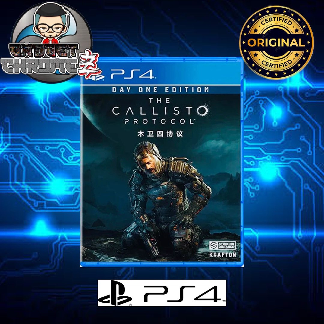 The Callisto Protocol: Day One Edition | PS4 Game | BRANDNEW, Video ...