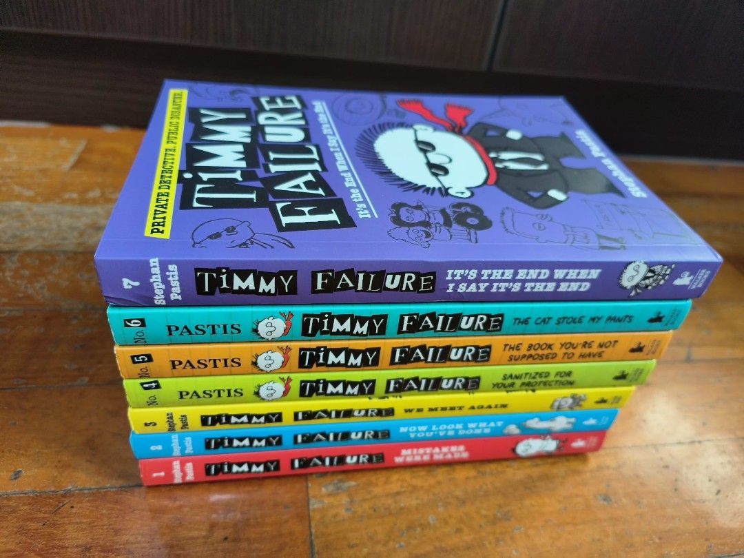 Timmy Failure Series (book 1-7), Hobbies & Toys, Books & Magazines ...