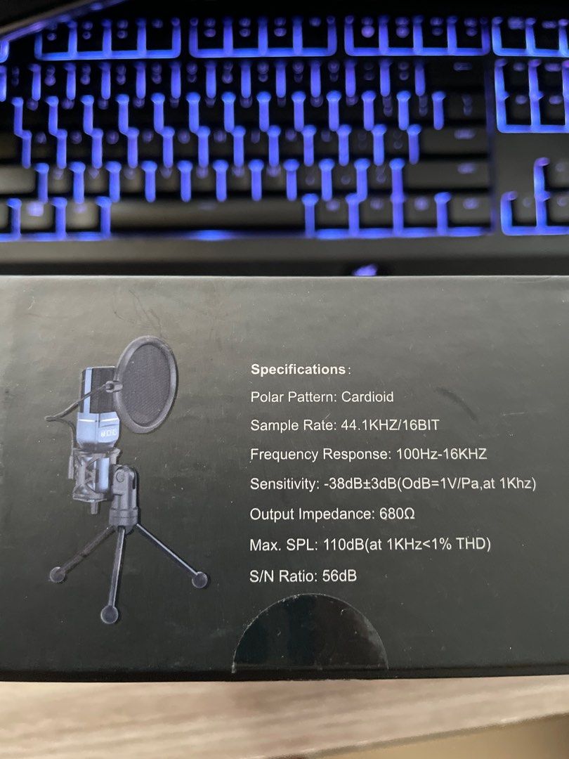 Tonor TC-777 USB Condenser Microphone, Audio, Microphones on Carousell