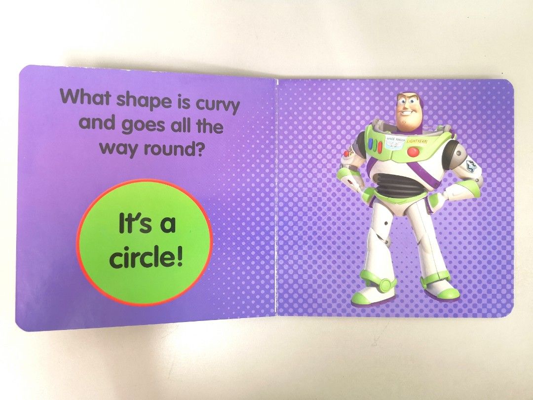 Toy Story 3 (Shapes Board Book) on Carousell